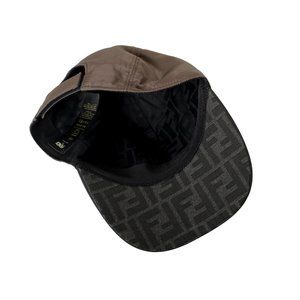 Fendi | Accessories | Fendi Mens Logo Print Baseball Hat Cap Size ...